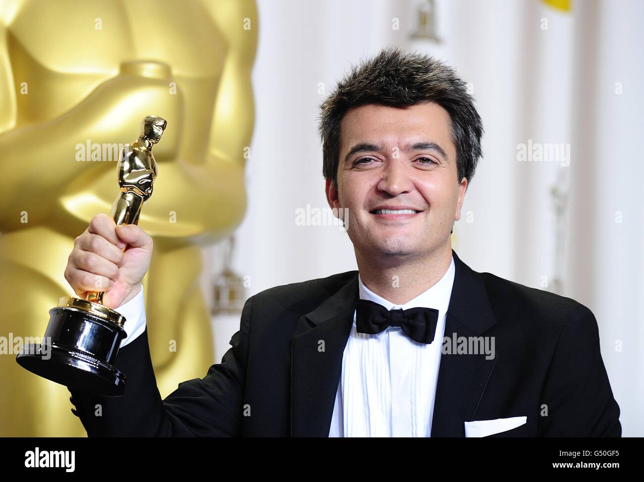 Thomas langmann with the best picture award hi-res stock photography ...