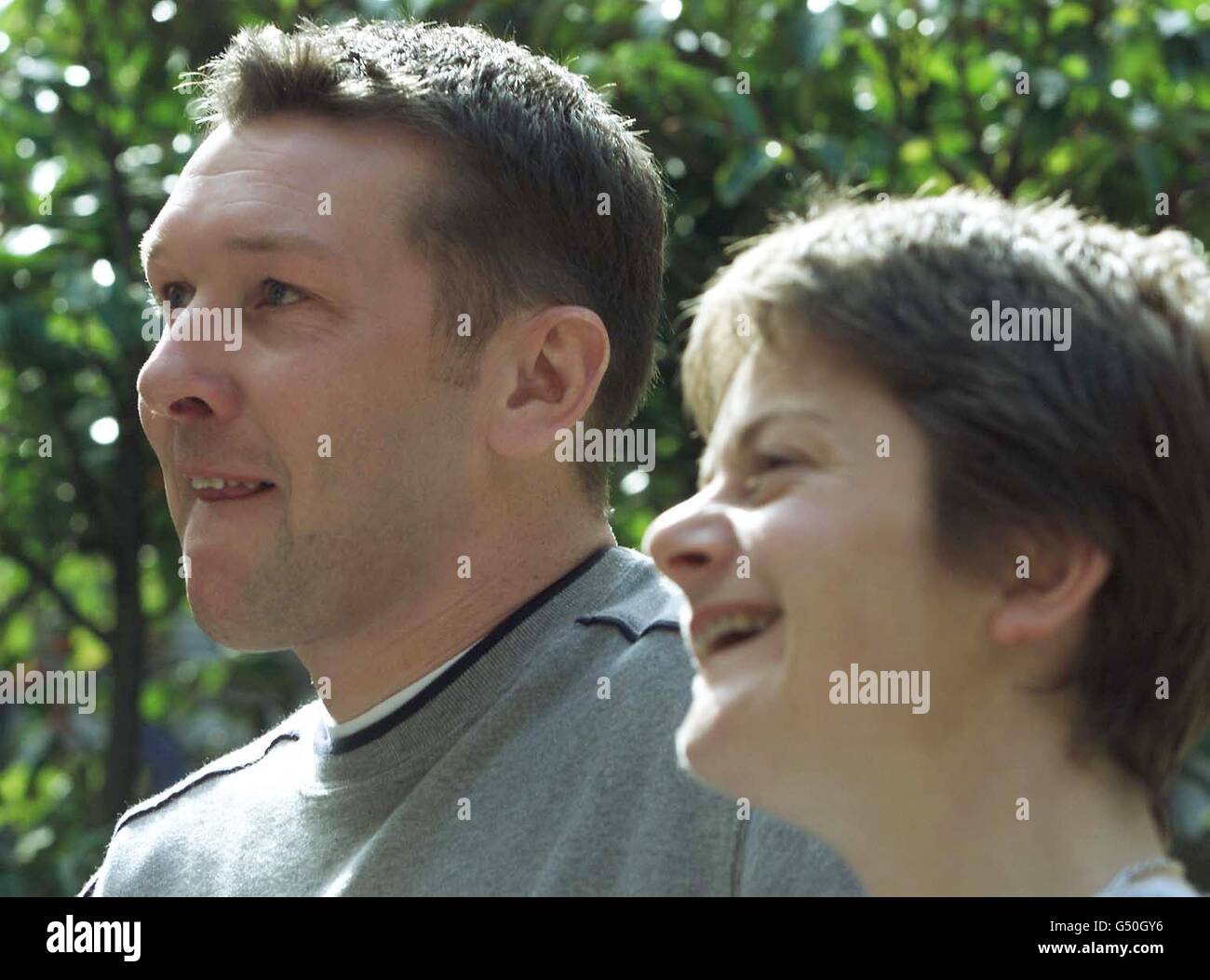 Heart Operation girl Sally Slater's parents Bridget and John , speaking ...