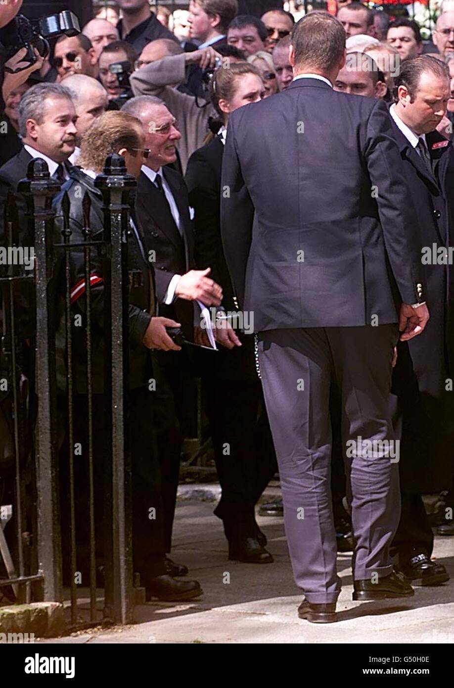 Charlie Kray funeral Reggie Kray Stock Photo - Alamy