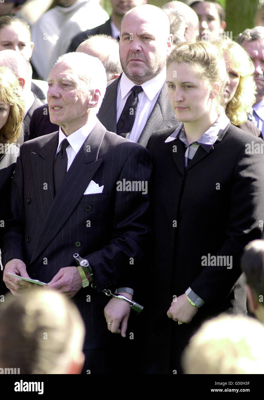 Charlie Kray funeral Reggie Kray Stock Photo - Alamy