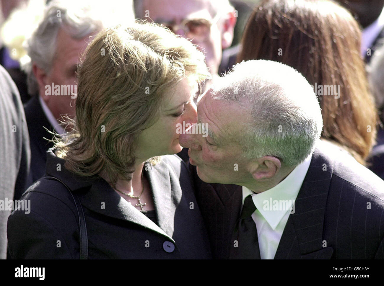 Charlie Kray funeral Reggie Kray Stock Photo - Alamy