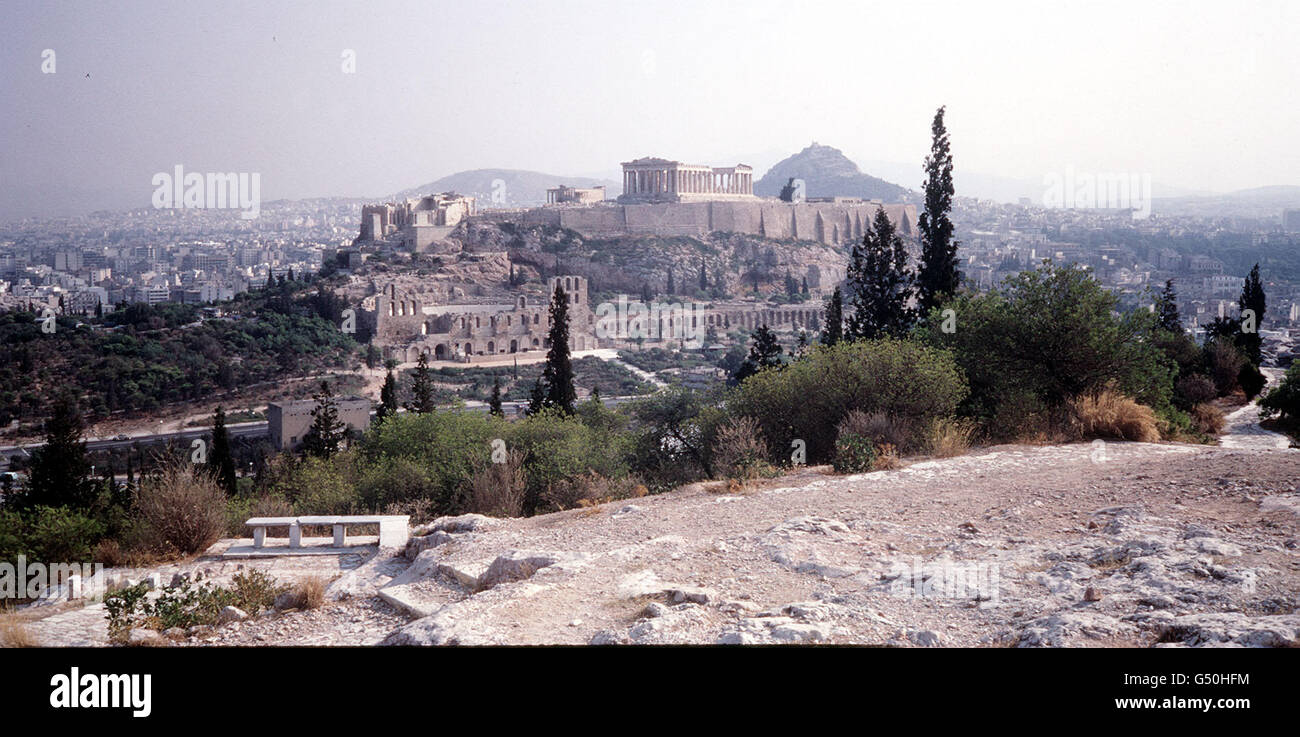 THE ACROPOLIS : 1967 Stock Photo - Alamy