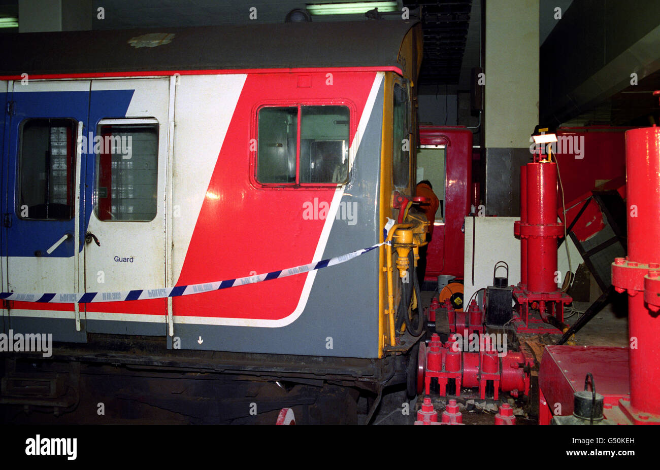 Accidents and Disasters - Canon Street Crash - London - 1991 Stock ...