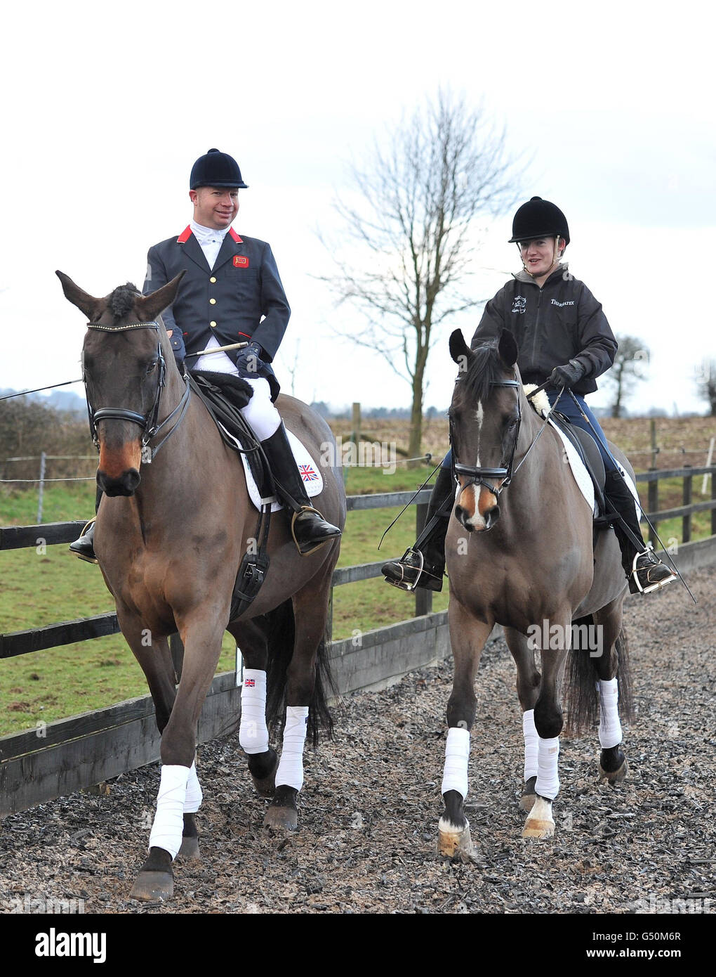 Equestrian - Lee Pearson Feature Stock Photo - Alamy