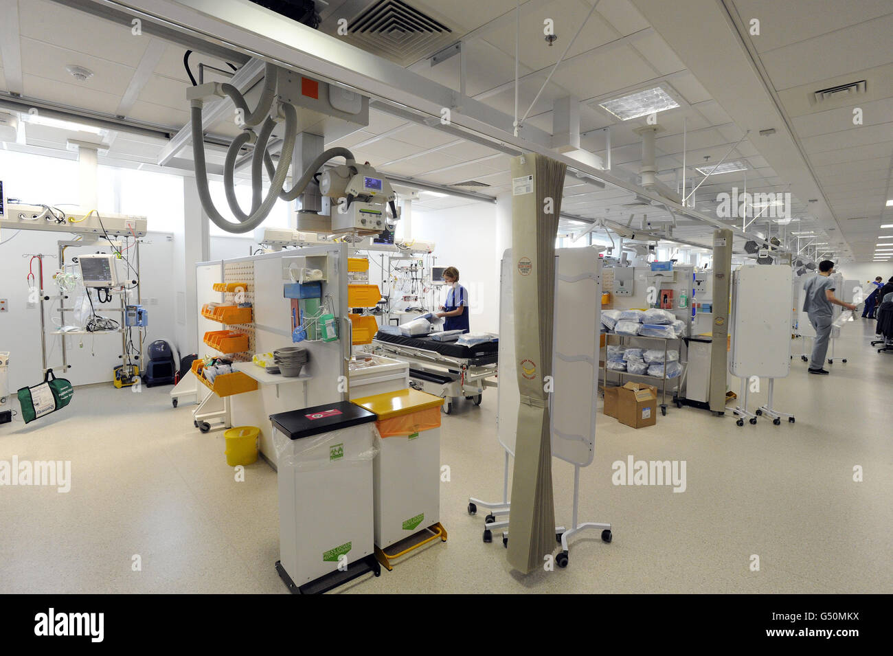 The Trauma Care Unit at the new £650 million pound Royal London ...