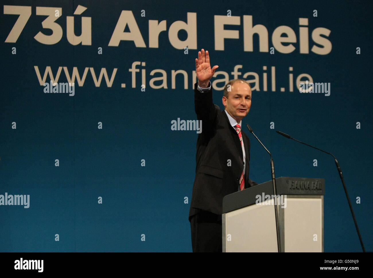Fianna Fail Ard Fheis Stock Photo - Alamy
