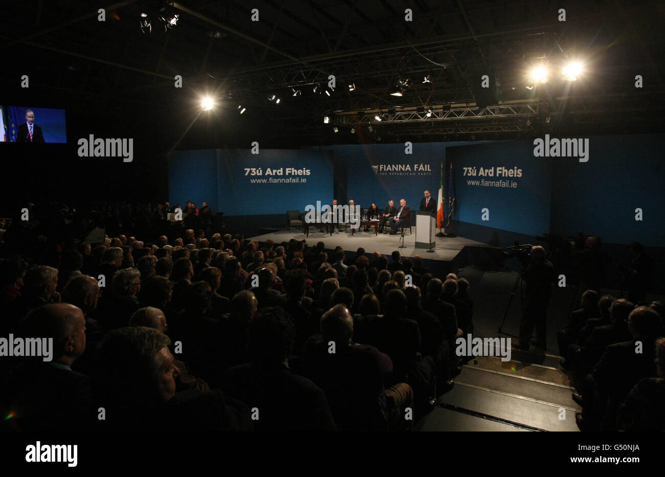 Fianna Fail Ard Fheis Stock Photo - Alamy