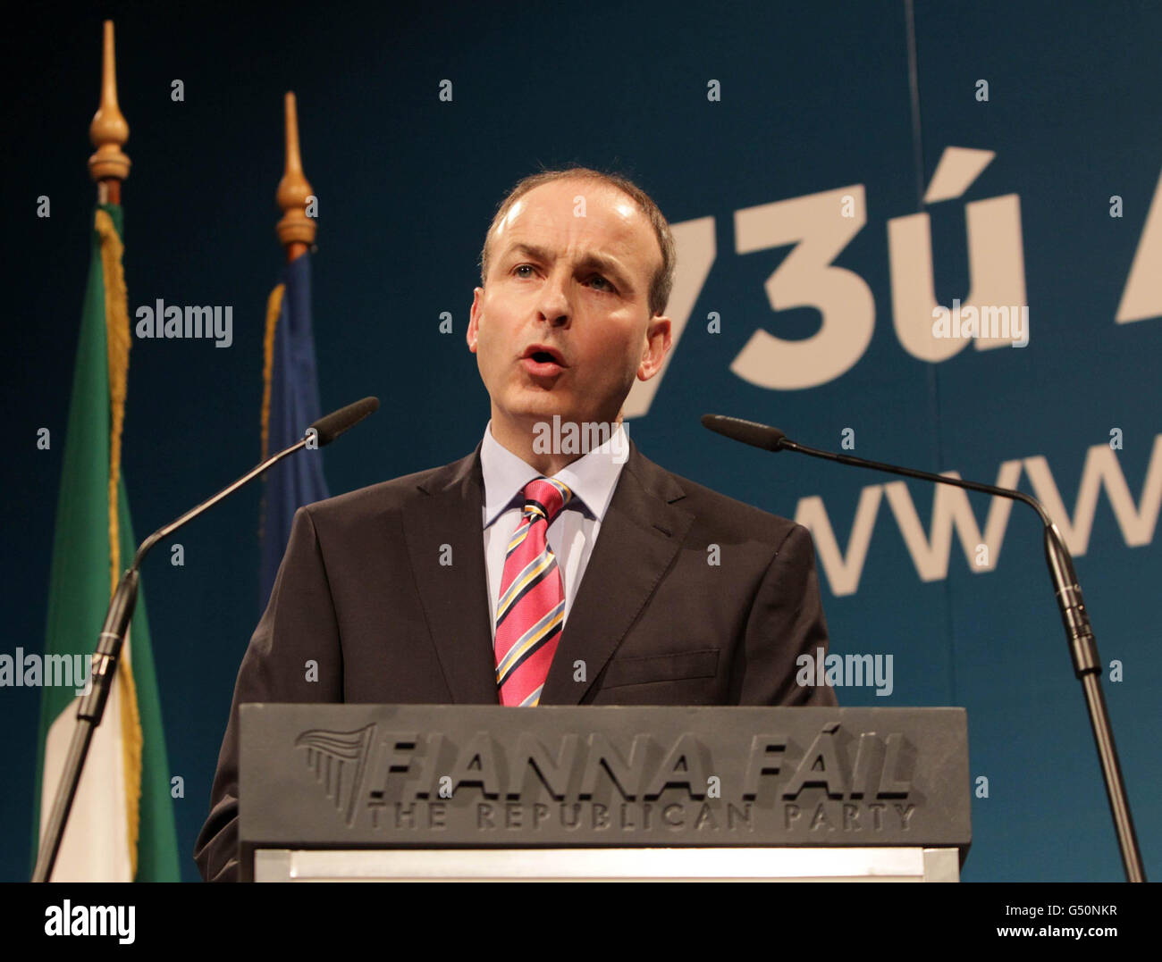 Fianna Fail Ard Fheis Stock Photo - Alamy