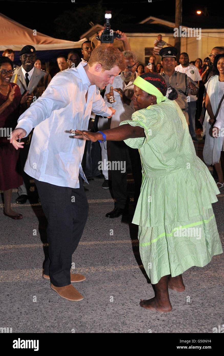 Queen elizabeth ii visit belize hi-res stock photography and images - Alamy