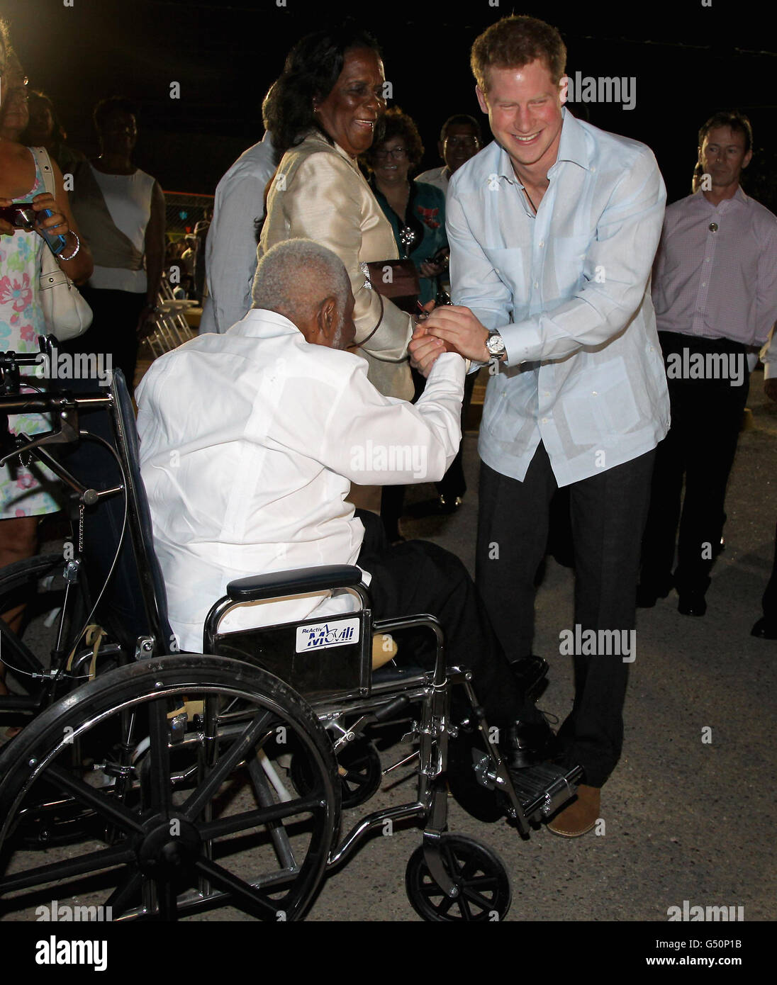 Queen elizabeth ii visit to belize hi-res stock photography and images ...