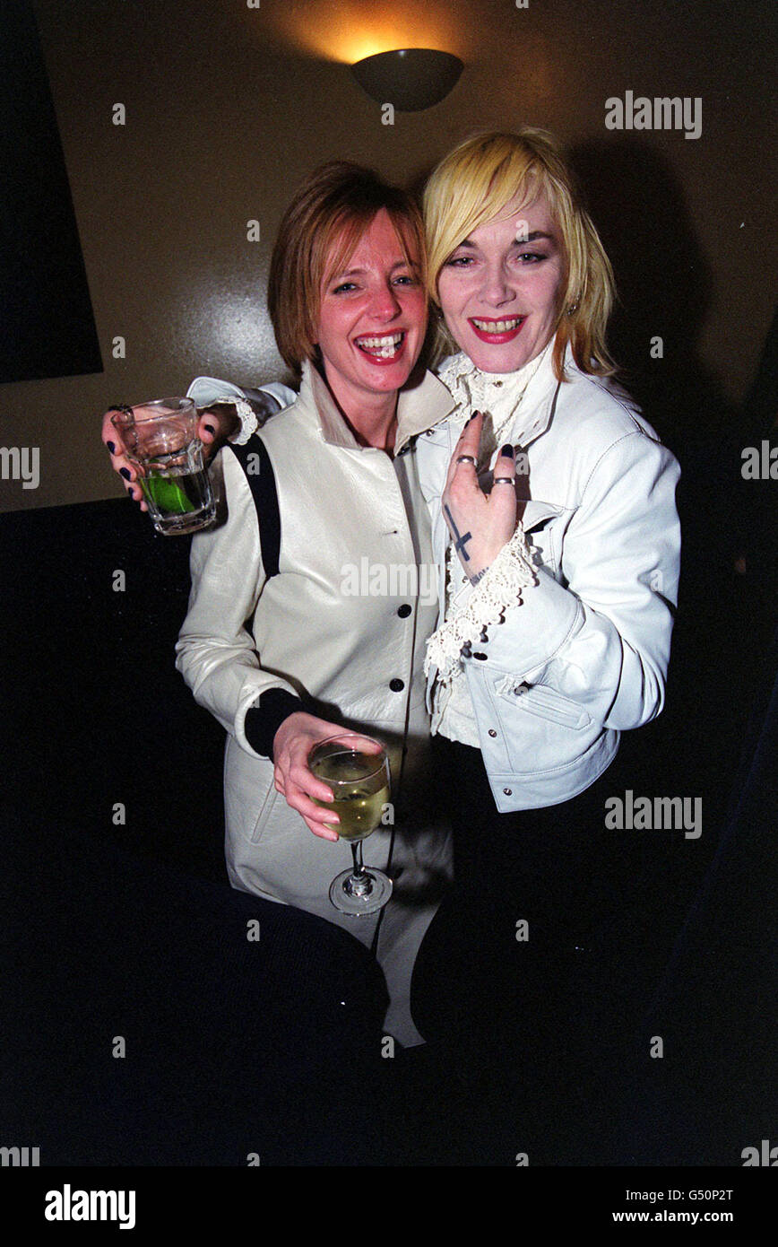 Actress Claire Grogan (L) attending the UK premiere of Julien Temple's ...
