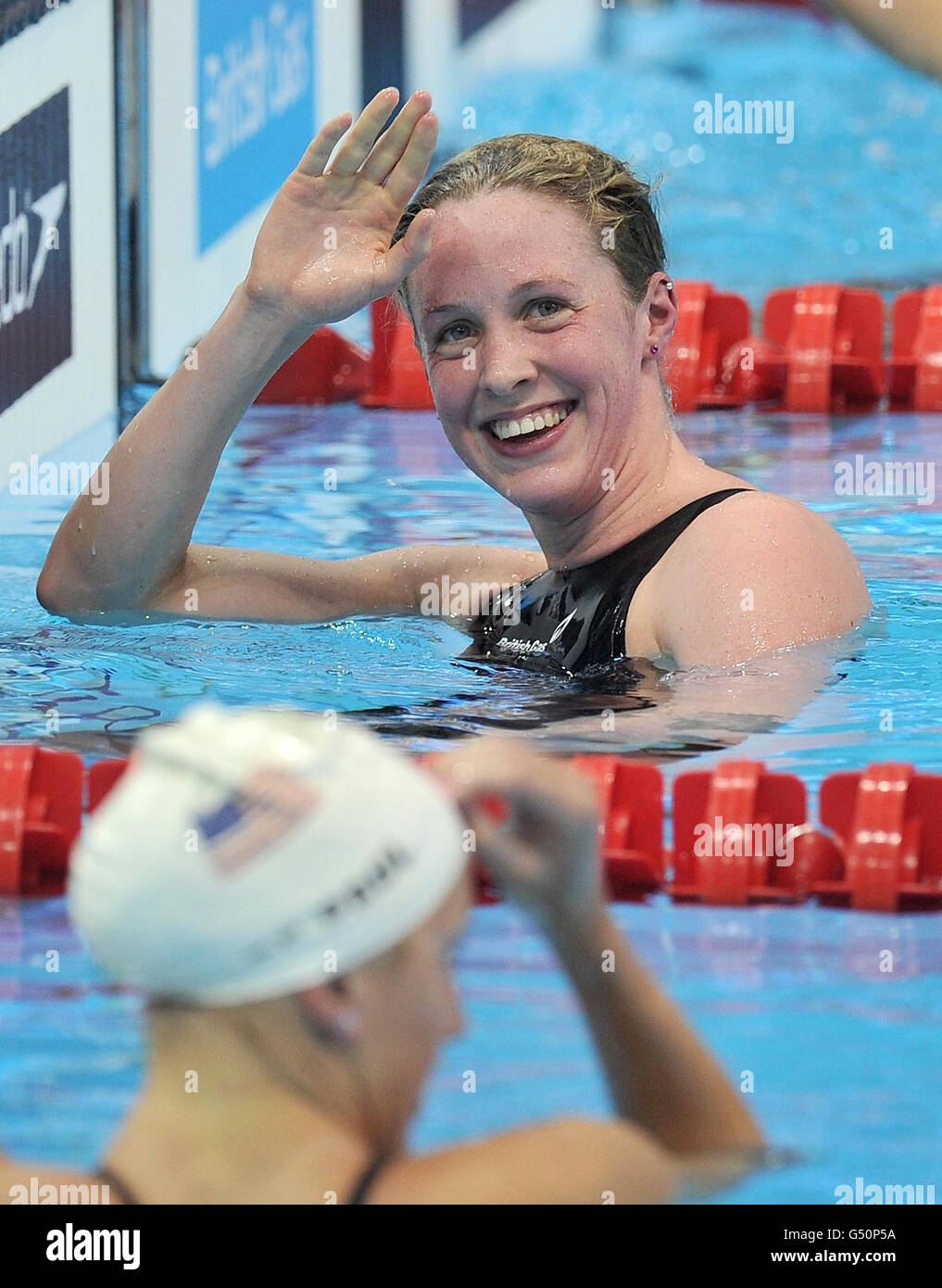 Hannah Miley in action during her heat for the Women's 400m Individual ...