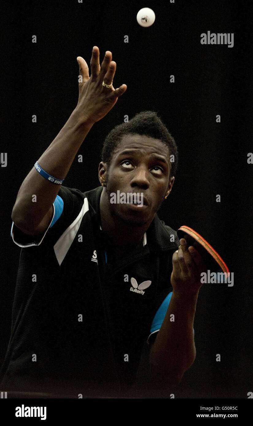 Darius Knight in action during day two of the ETTA National ...