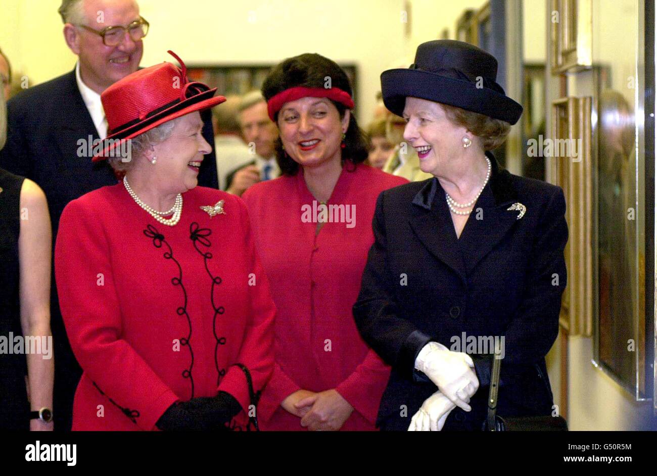 Queen Thatcher Portrait Gallery Stock Photo - Alamy