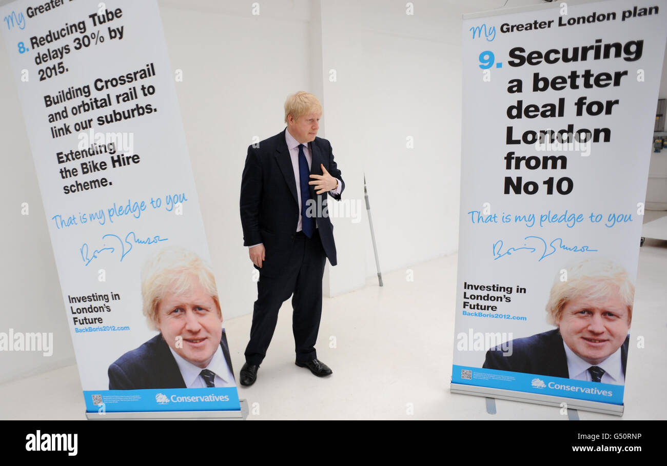 Boris Johnson campaign Stock Photo - Alamy