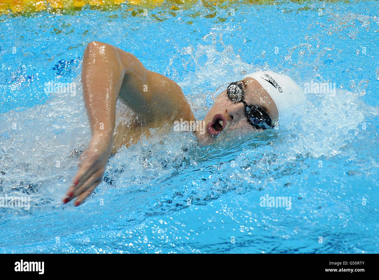 Great Britain's Eleanor Faulkner in action during her heat of the Women ...
