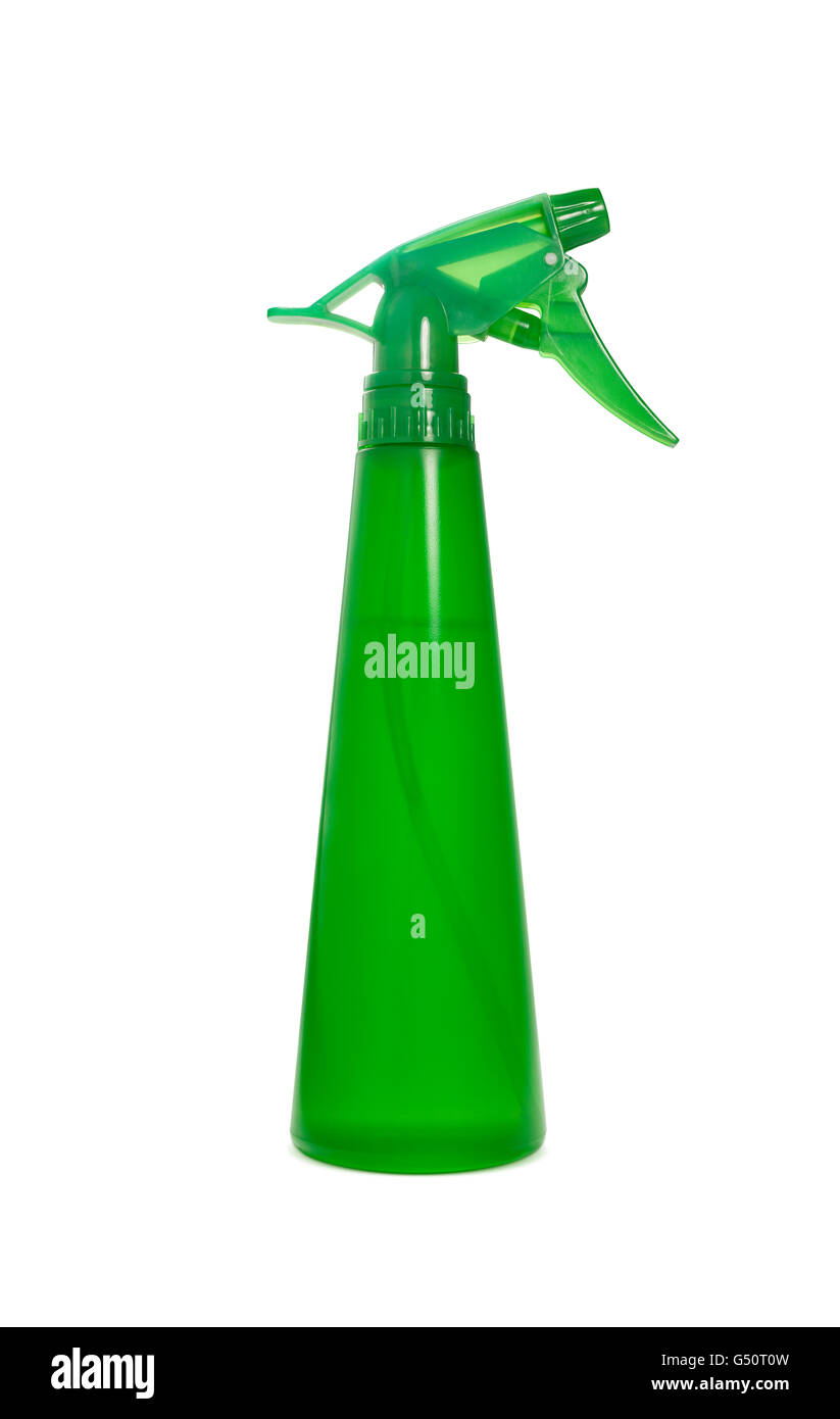 Plant Water Spray Bottle Isolated on White Background (with clipping ...