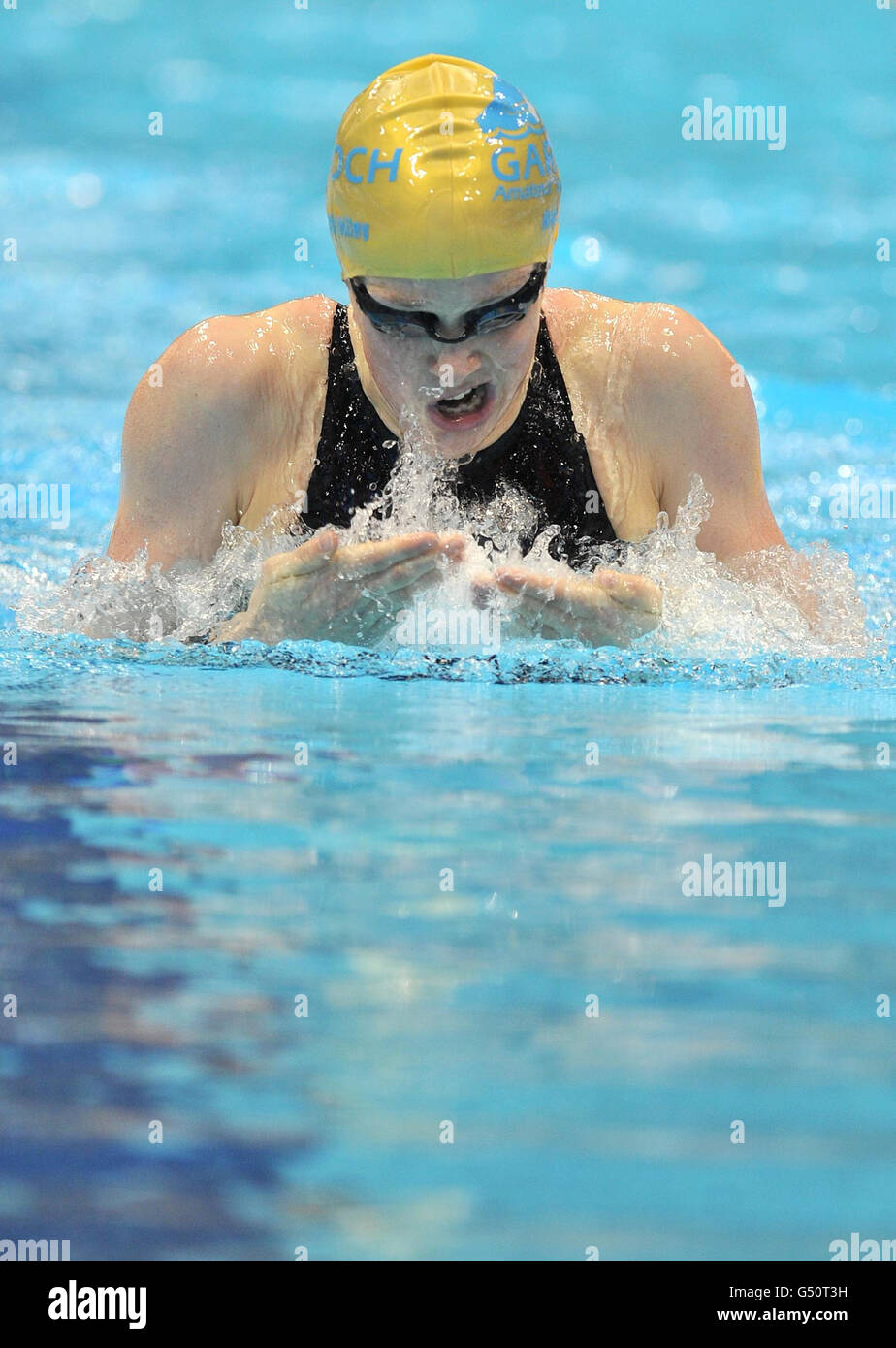 Hannah Miley in the Women's 200m Individual Medley during the British ...