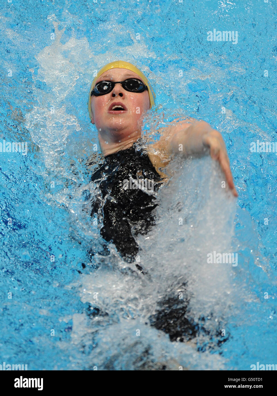 Great Britain's Hannah Miley in action in her heat of the Women's 200m ...