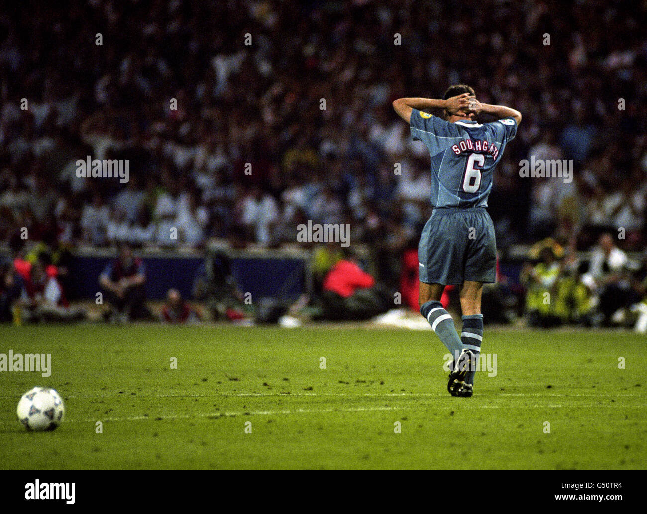 Euro 96 soccer england v germany hi-res stock photography and images ...