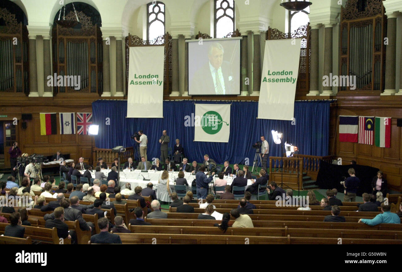 The first meeting of the new Greater London Authority's (GLA) directly ...