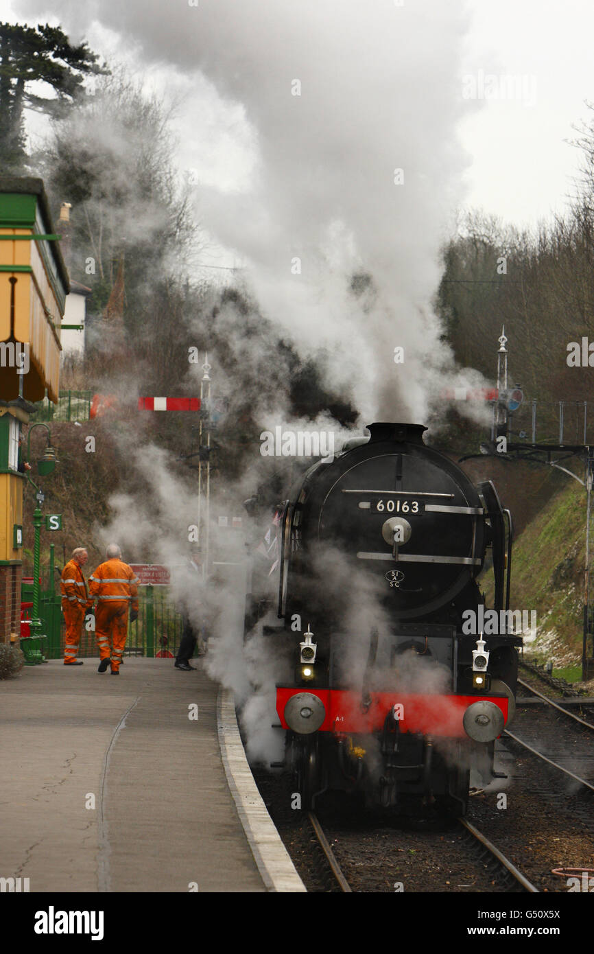 Stock - Watercress Line - Alresford Station Stock Photo - Alamy
