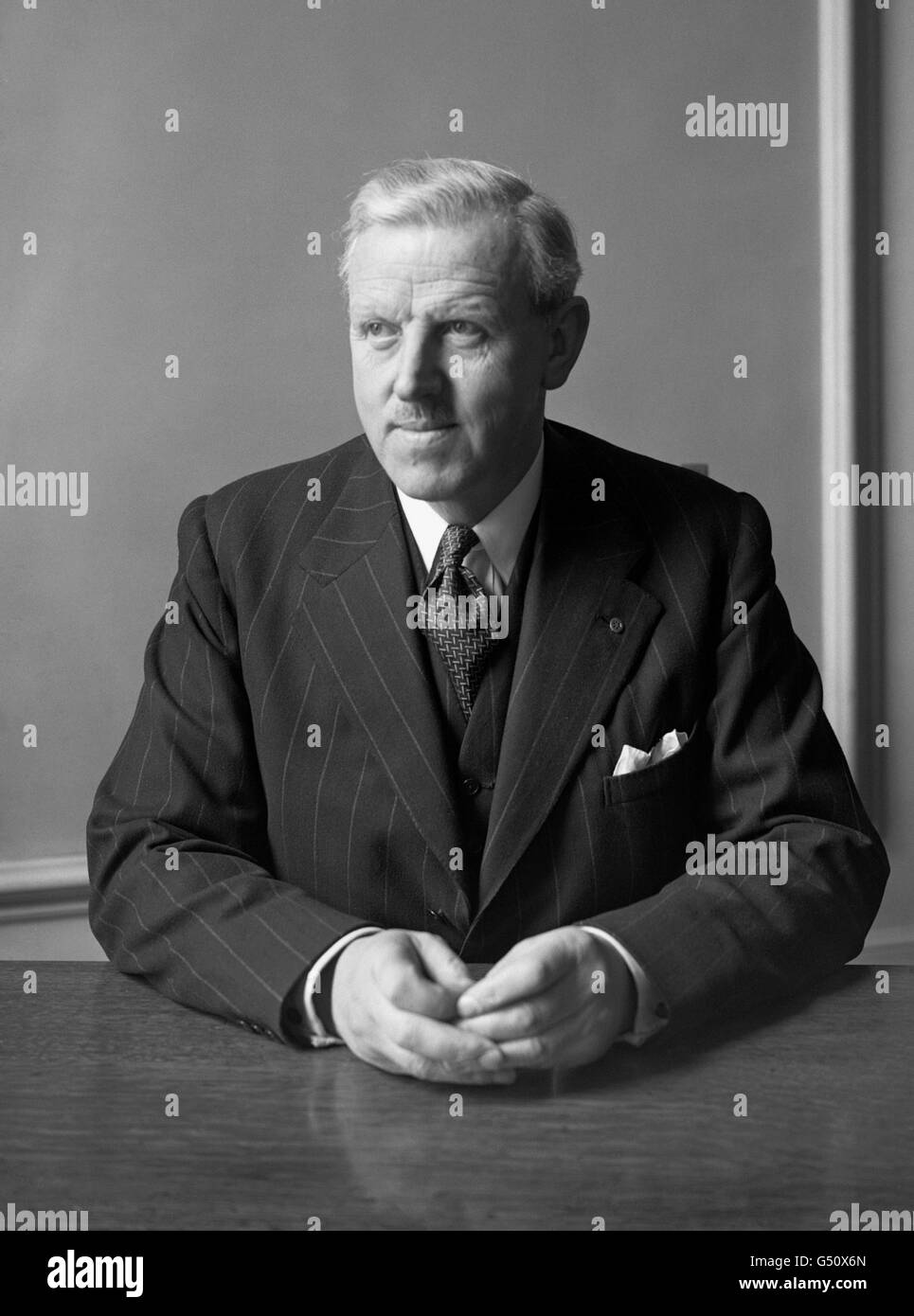 A recent portrait of the Secretary of the Football Association, Stanley ...