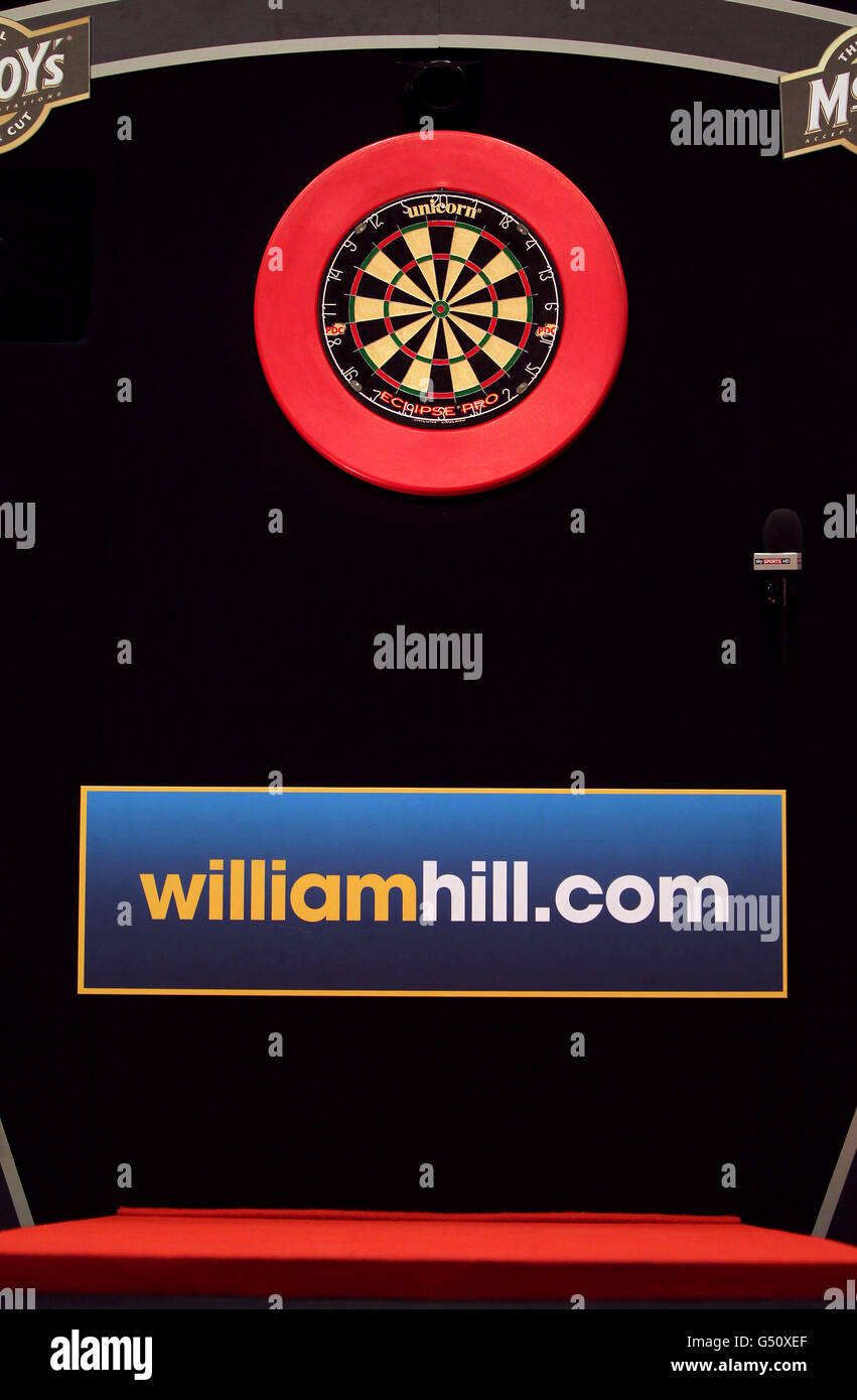 Darts - McCoys Premier League Darts 2012 - Westpoint Arena. A general ...