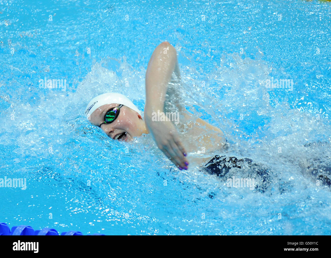 Great Britain's Anne Bochmann in action during her heat of the Women's ...
