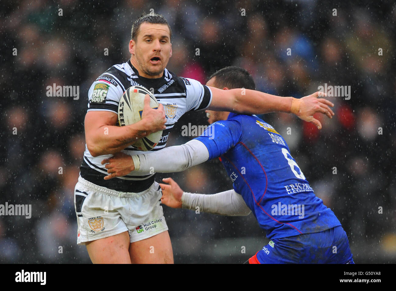 Hull fcs brett seymour and wakefield wildcats isaac john hi-res stock ...