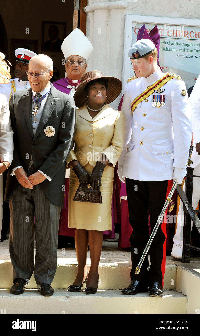 Left right governor general sir arthur folkes hi-res stock photography ...