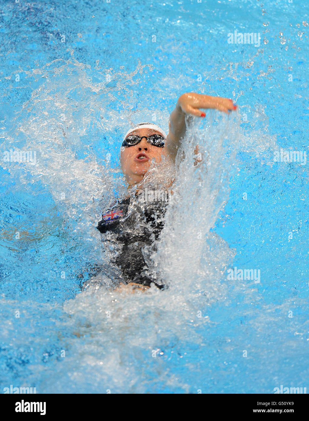Great Britain's Elizabeth Simmonds in action in the Women's 100m ...