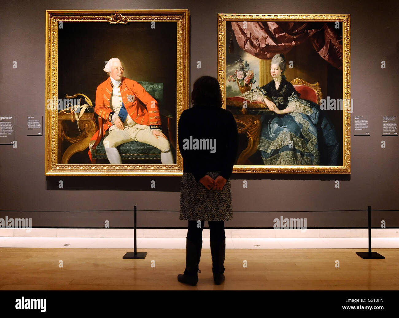 1771 by artist johan zoffany hi-res stock photography and images - Alamy