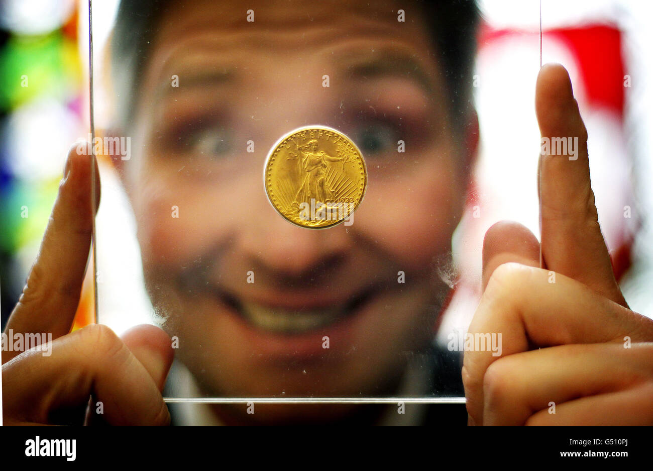 Double eagle coin hi-res stock photography and images - Alamy