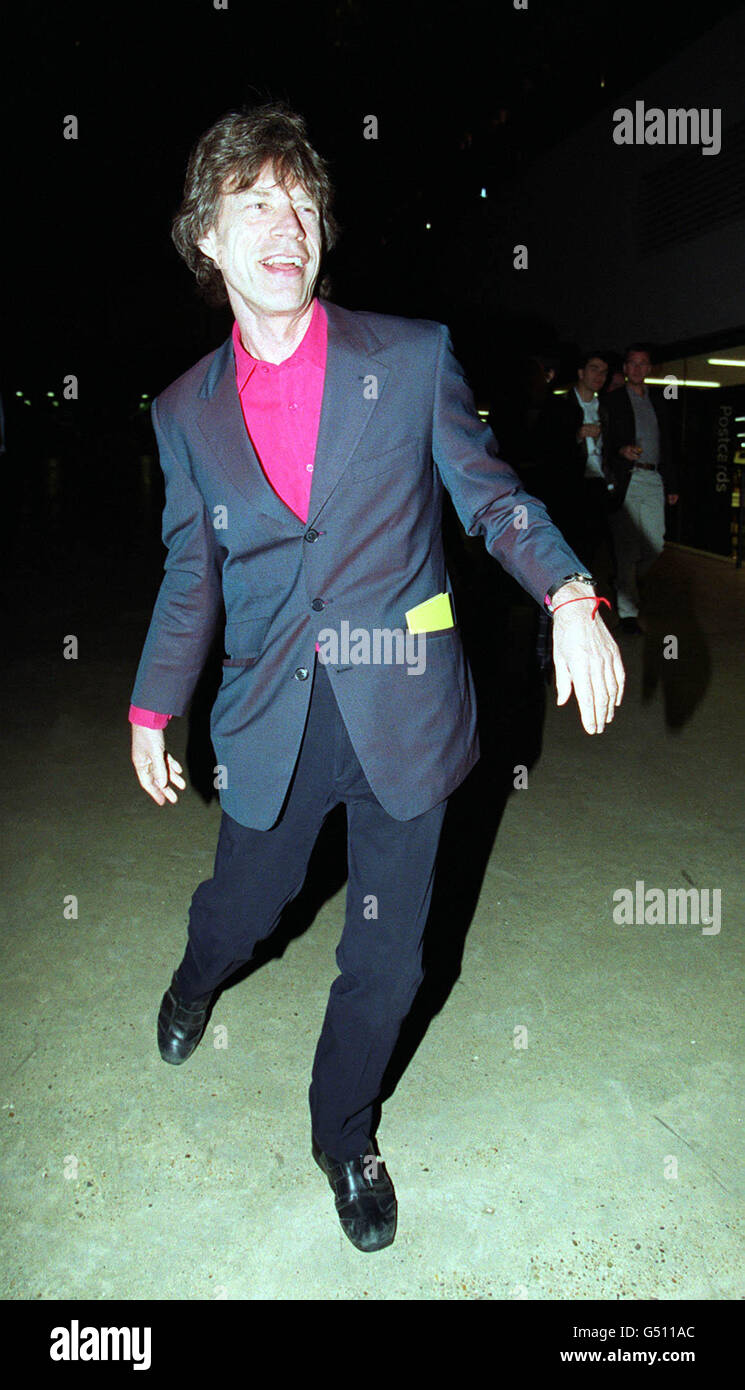 Jagger Tate Modern Opening Stock Photo - Alamy