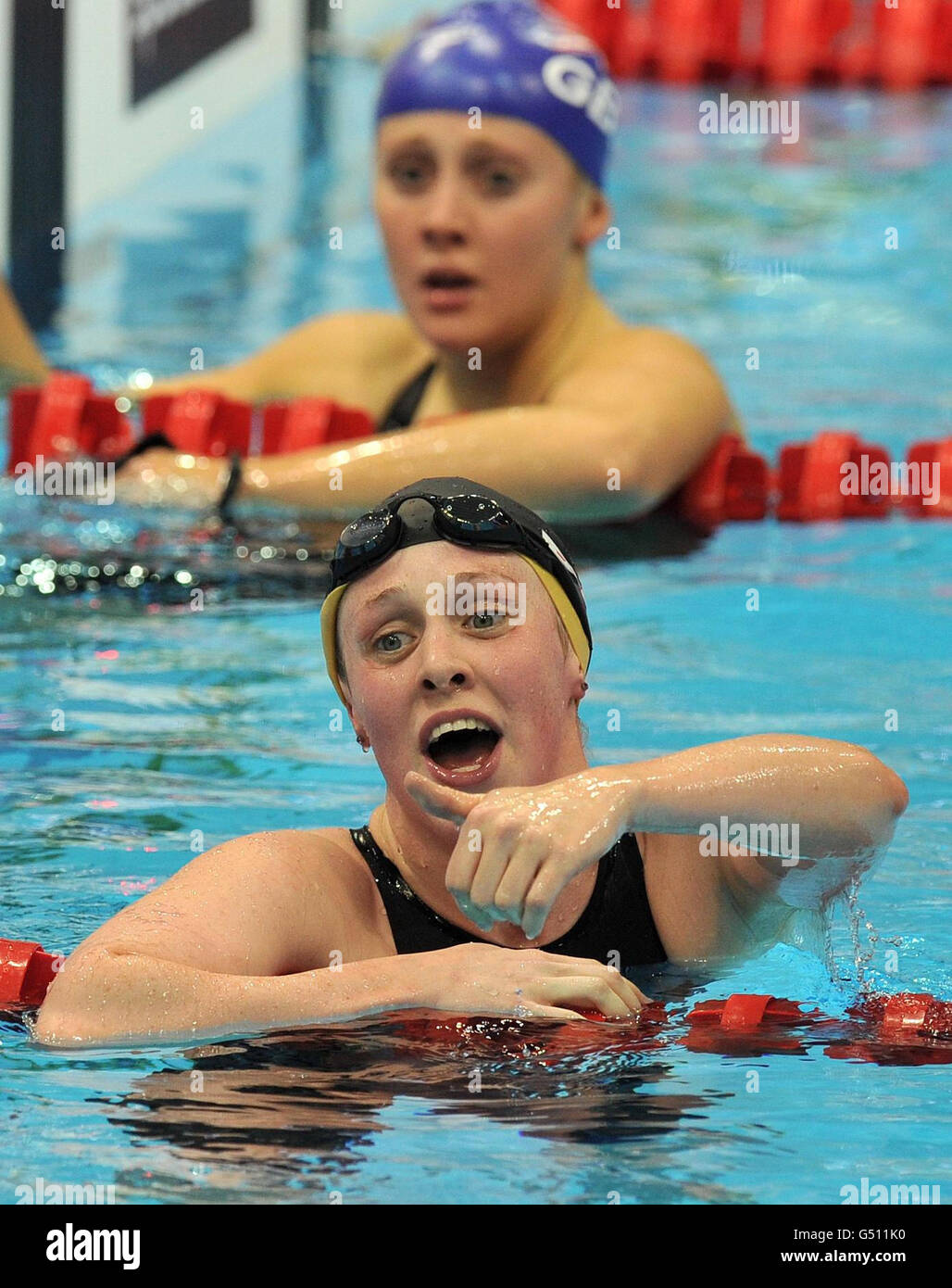 Hannah Miley after winning gold in the Women's 200m Individual Medley ...