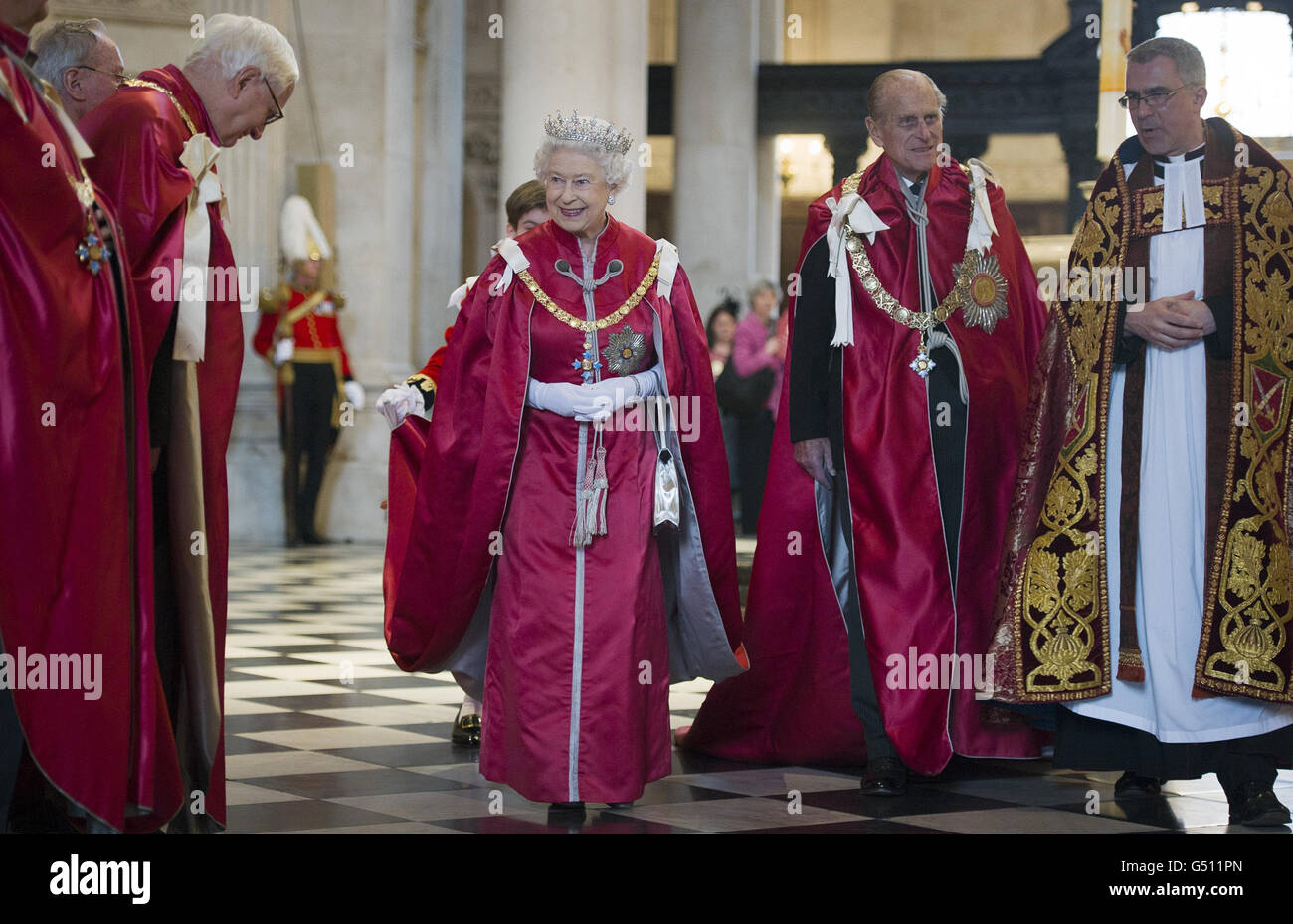 Attending service order british empire hi-res stock photography and ...