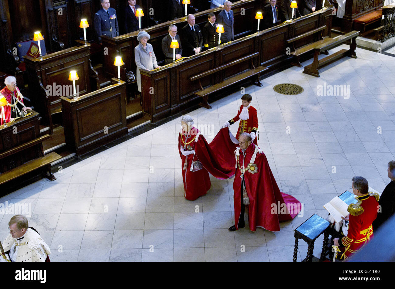 Attending service order british empire hi-res stock photography and ...