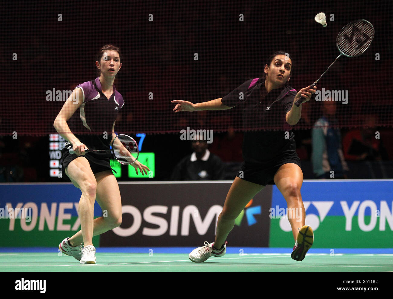 All england championships birmingham national indoor arena hi-res stock ...