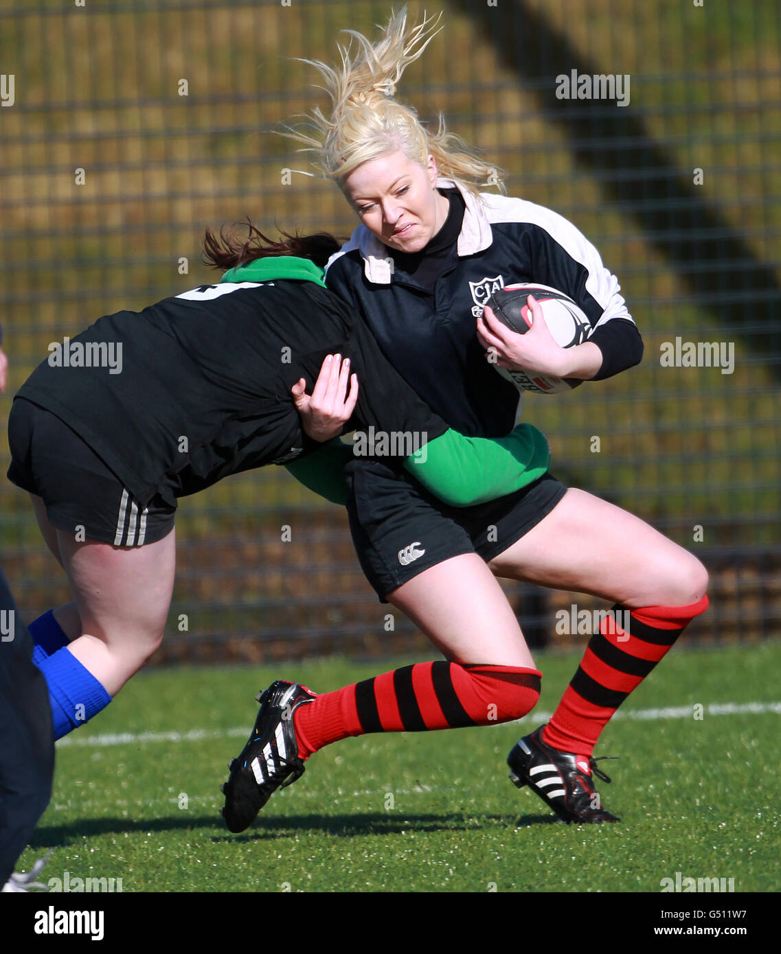 Rugby Union - Girls Rugby Festival - Scotstoun Stadium Stock Photo - Alamy
