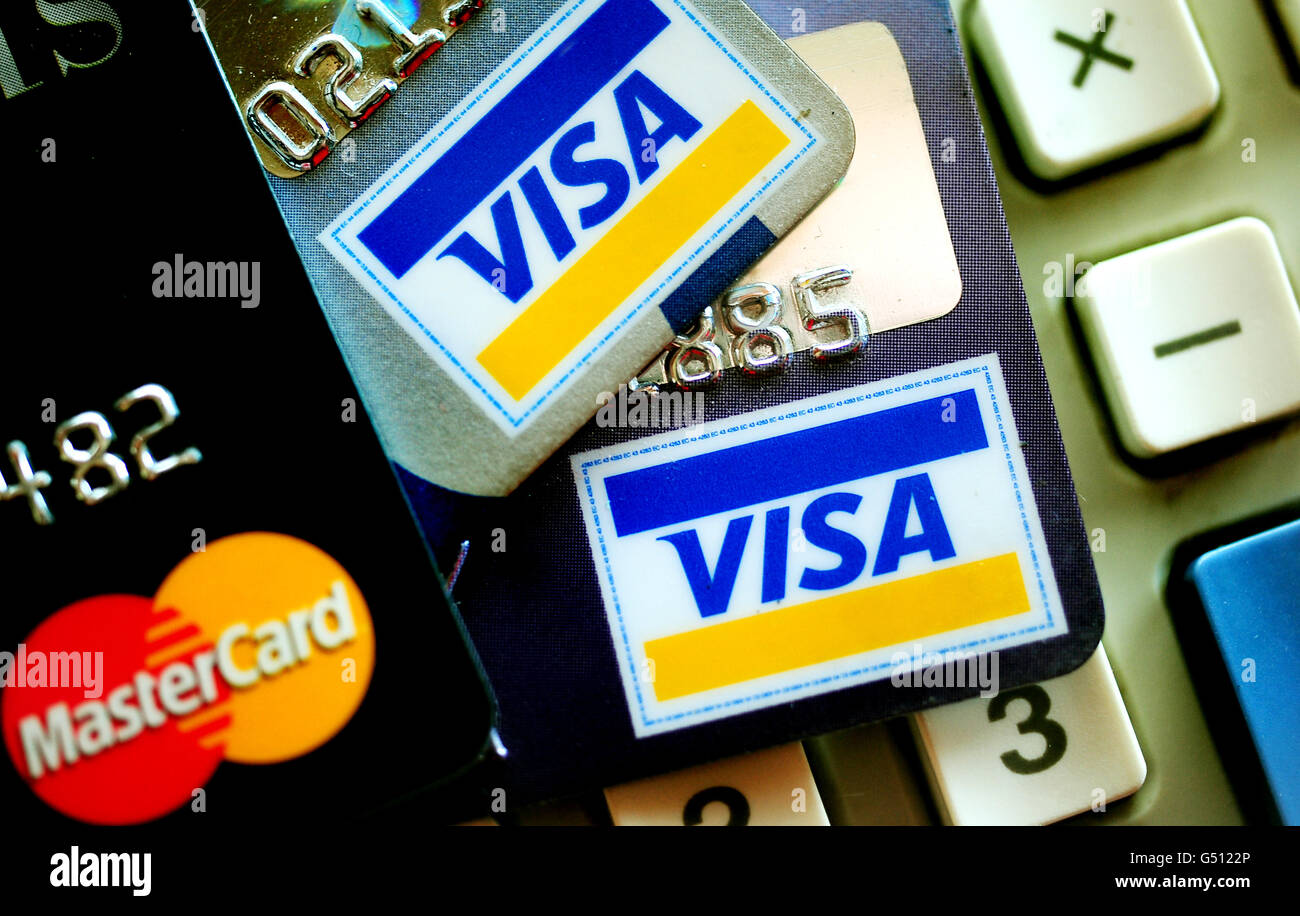General view of credit cards hi-res stock photography and images - Alamy