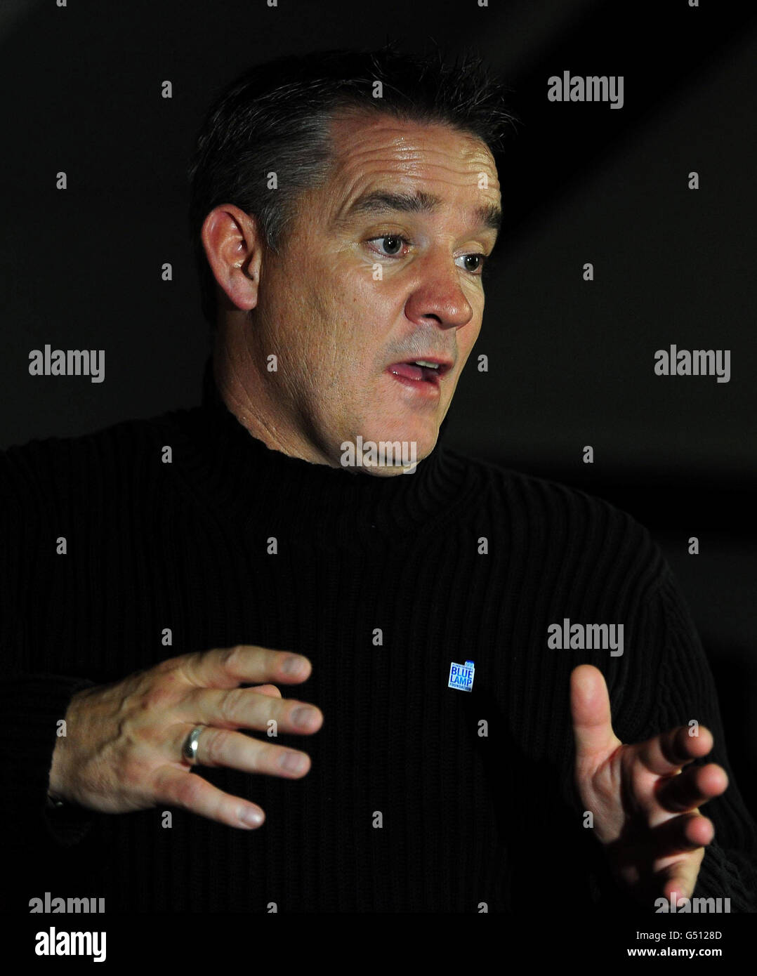 Darren Rathband, twin brother of Pc David Rathband who was left blinded ...