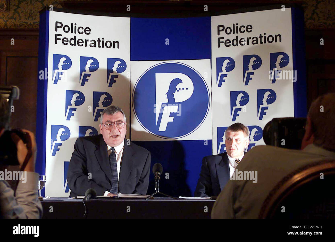 Chairman of the police federation of england and wales hi-res stock ...