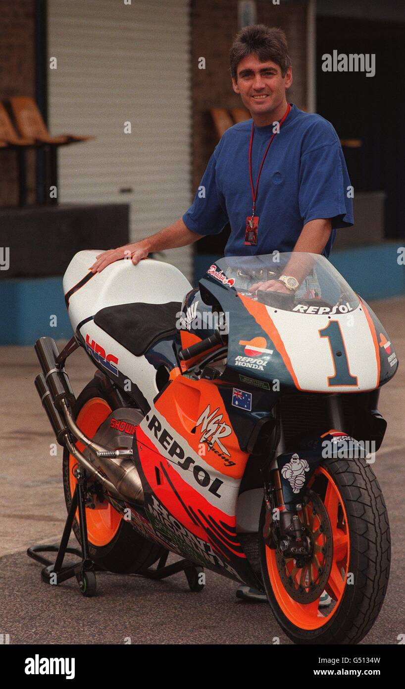 MOTOR CYCLING. WORLD CHAMPION MICHAEL DOOHAN Stock Photo - Alamy