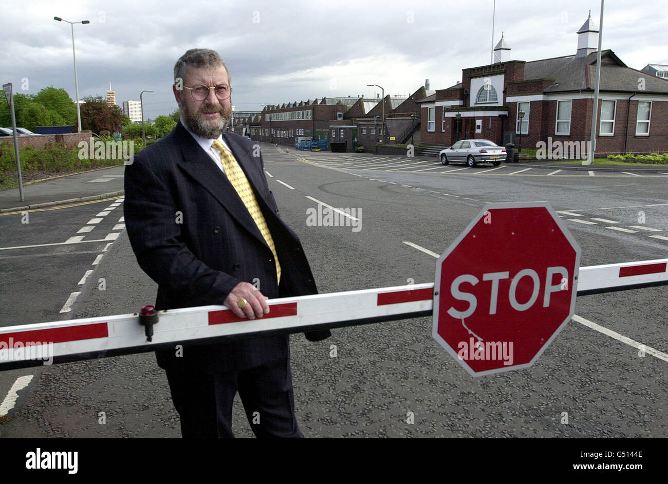 Alan Harvey Dunlop tyres Stock Photo - Alamy