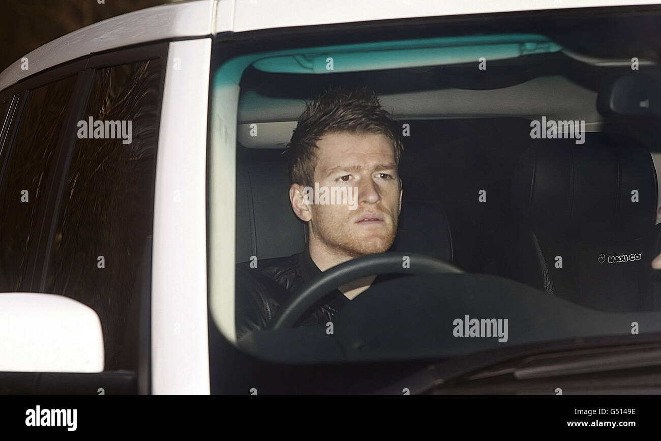 Soccer - Rangers Players at Murray Park Training Ground Stock Photo - Alamy