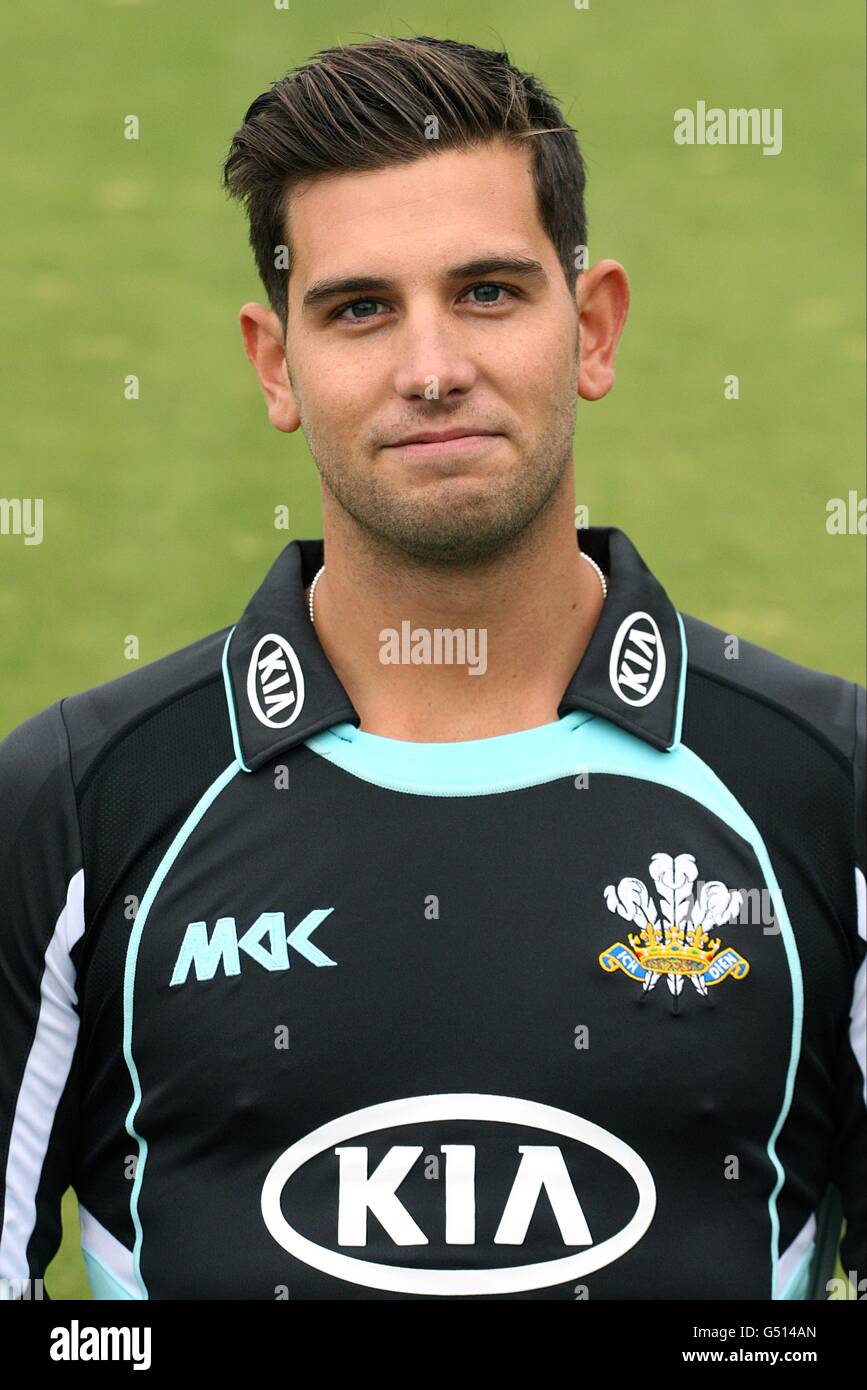 Cricket - Surrey County Cricket Club - Press Day - The Kia Oval Stock ...
