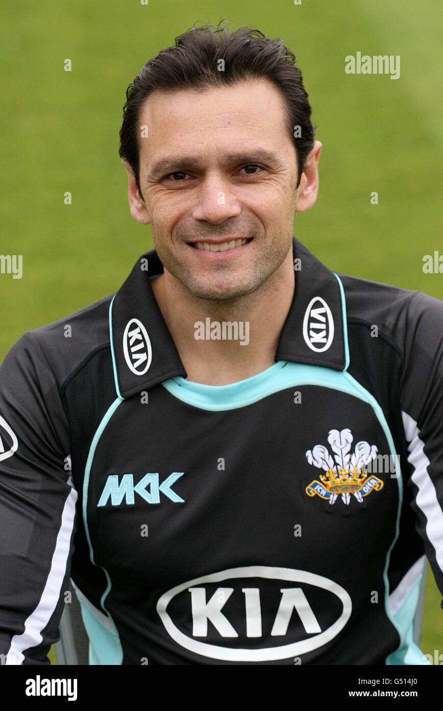 Cricket - Surrey County Cricket Club - Press Day - The Kia Oval Stock ...
