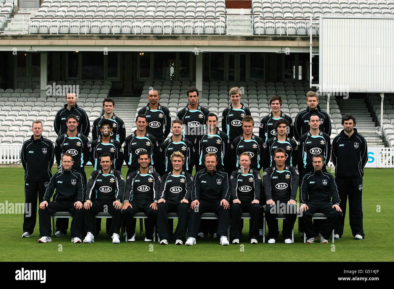 Cricket - Surrey County Cricket Club - Press Day - The Kia Oval Stock ...
