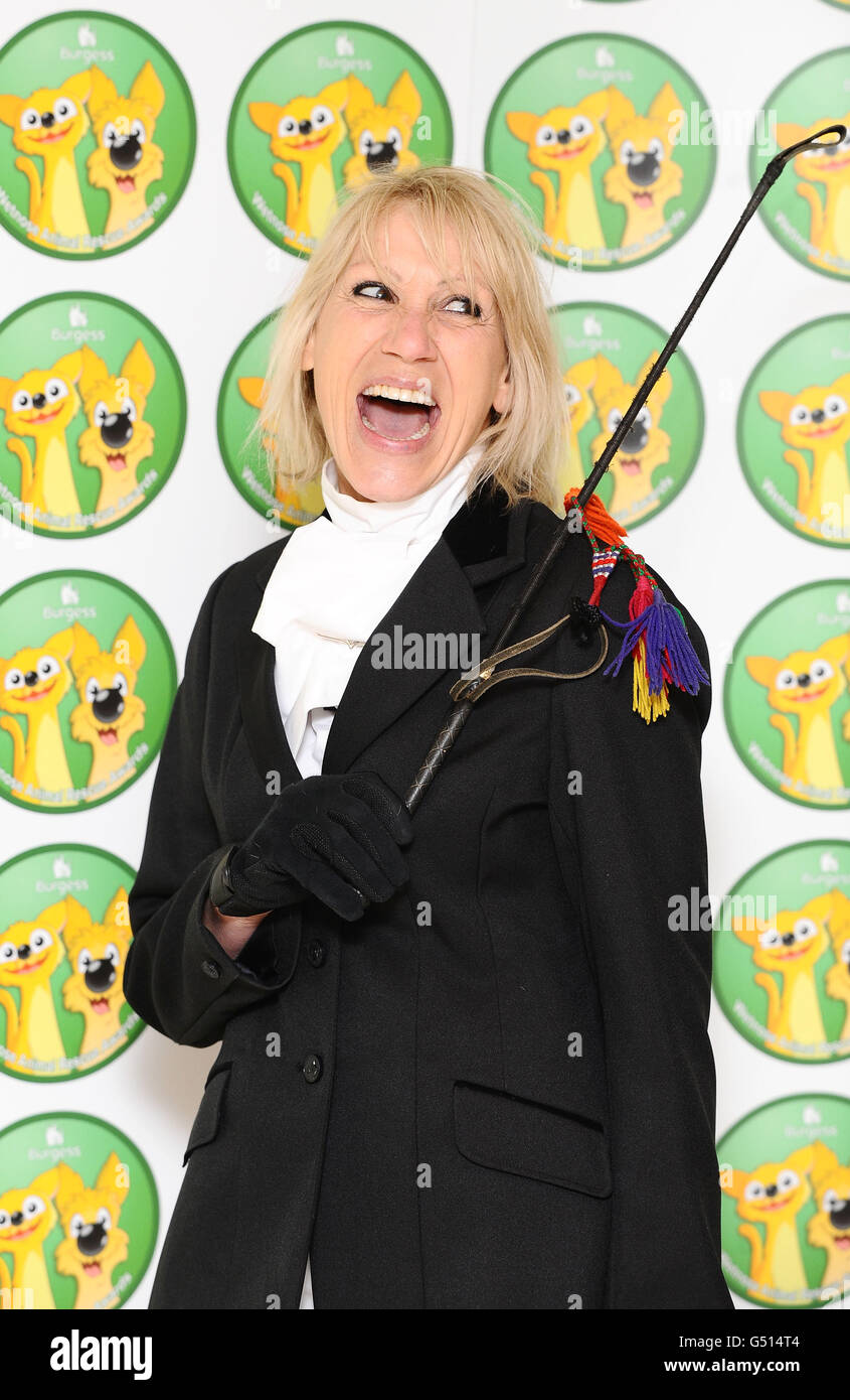 Ingrid Tarrant arriving for the Wetnose Animal Awards held at the ...